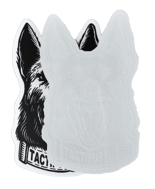 American K-9 Sticker (2.5" x 4") - Tactipup