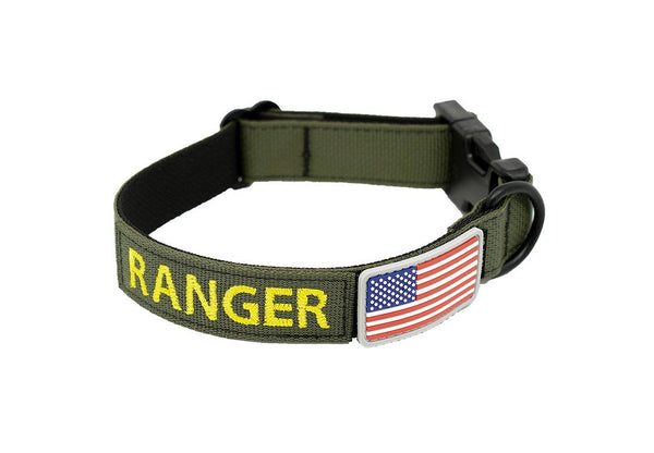 1" Tactical & Personalized Dog Collars | Tactipup
